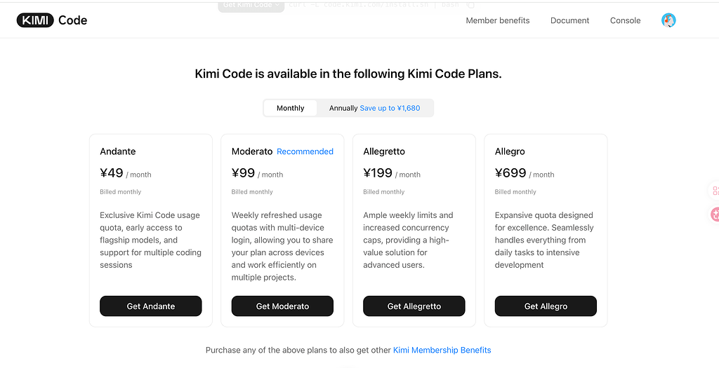 Kimi的Coding Plan有没有佬用过的，青椒 - 开发调优 - LINUX DO