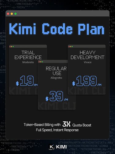 Kimi Coding Plan 修改了计费规则 - 国产替代 - LINUX DO