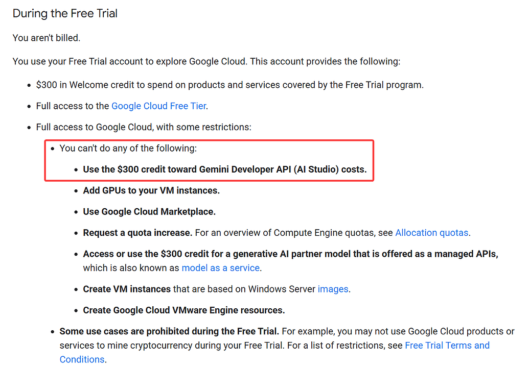 请问 GCP 300刀的赠金现在是无法抵扣Gemini API的使用了吗？ - 开发调优 - LINUX DO