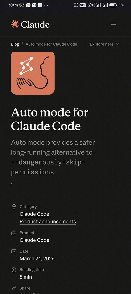 怎么在claude code中, 开启auto模式 - 搞七捻三 - LINUX DO
