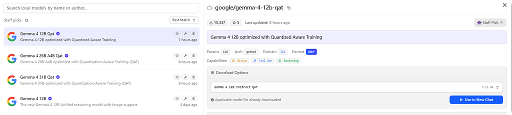 Gemma 4 新推出了-Qat的模型版本 - 搞七捻三 - LINUX DO