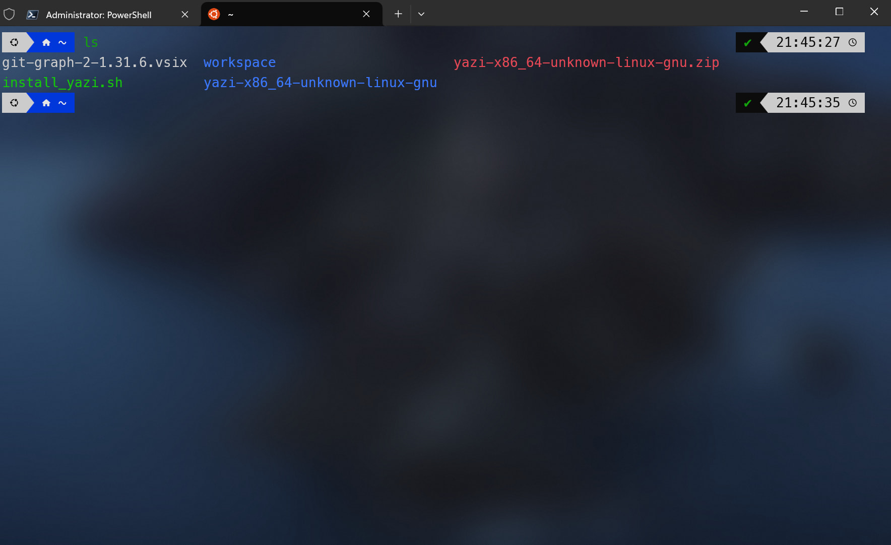 WSL安装后的美化配置（zsh + powerlevel10k/powerlevel10k + yazi） - 开发调优 - LINUX DO