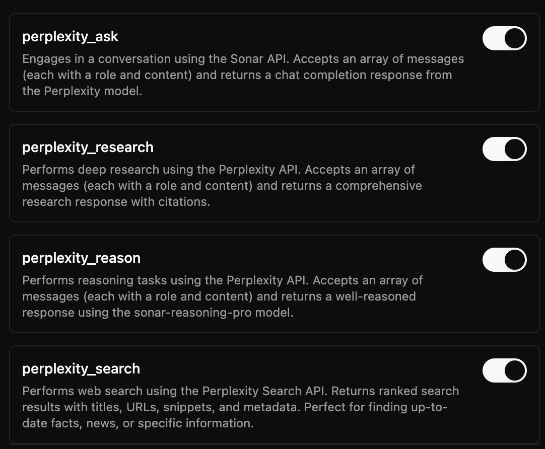 perplexity mcp/oai server 一键部署（非官方，pro号池） - 开发调优 - LINUX DO